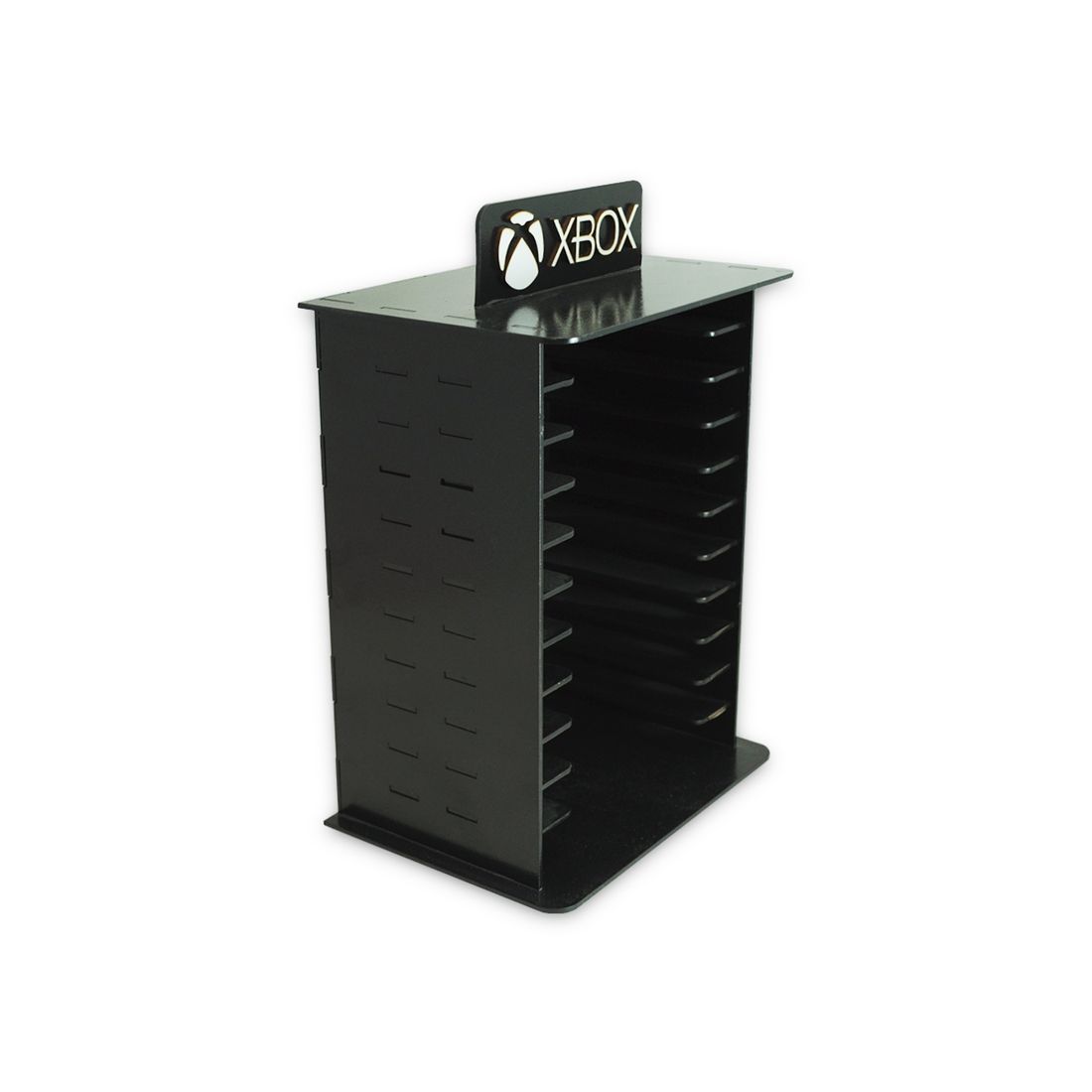 Porta 11 Jogos FÍSico + Controle Xbox 360 Gamer Laser Mdf Madeira ...