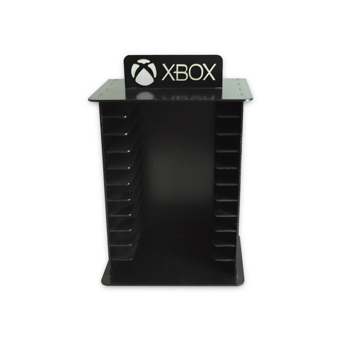 Porta 11 Jogos FÍSico + Controle Xbox 360 Gamer Laser Mdf Madeira ...