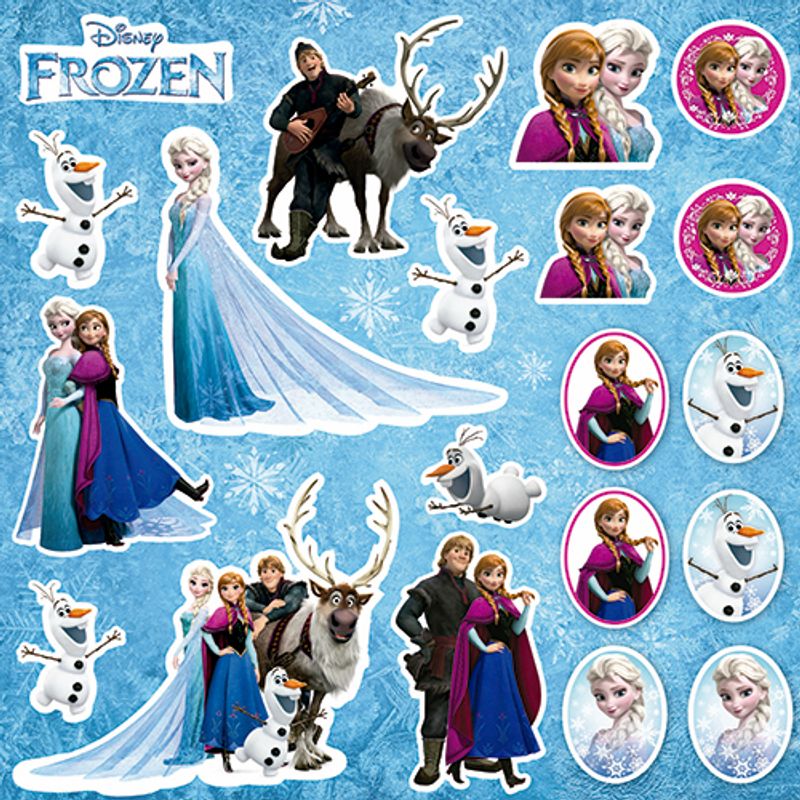Papel Scrap Festa Disney Frozen 2 Recortes Sdfd100 - Toke E Crie ...