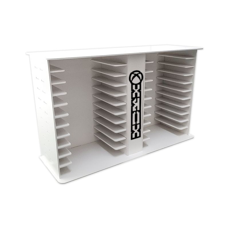 Porta 22 Jogos Físico XB Gamer Laser 48x16x29,5 Mdf Madeira Pintado ...