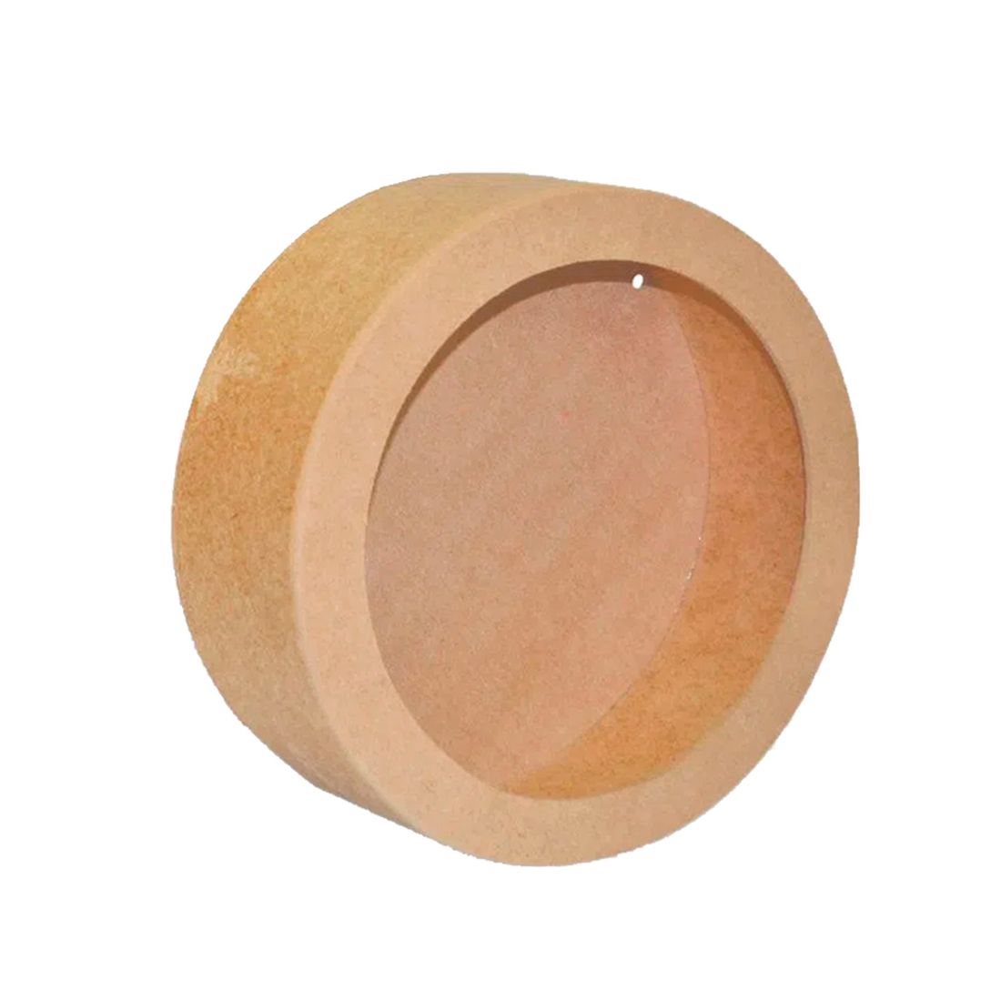 Nicho Redondo Simples 23x9 Mdf Madeira - atacadaodoartesanatomdf