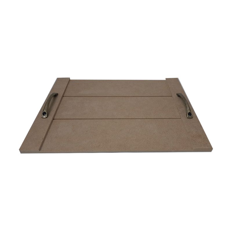 Bandeja Palete Retangular Riscada com Alça 30x24 Mdf 4mm Madeira ...